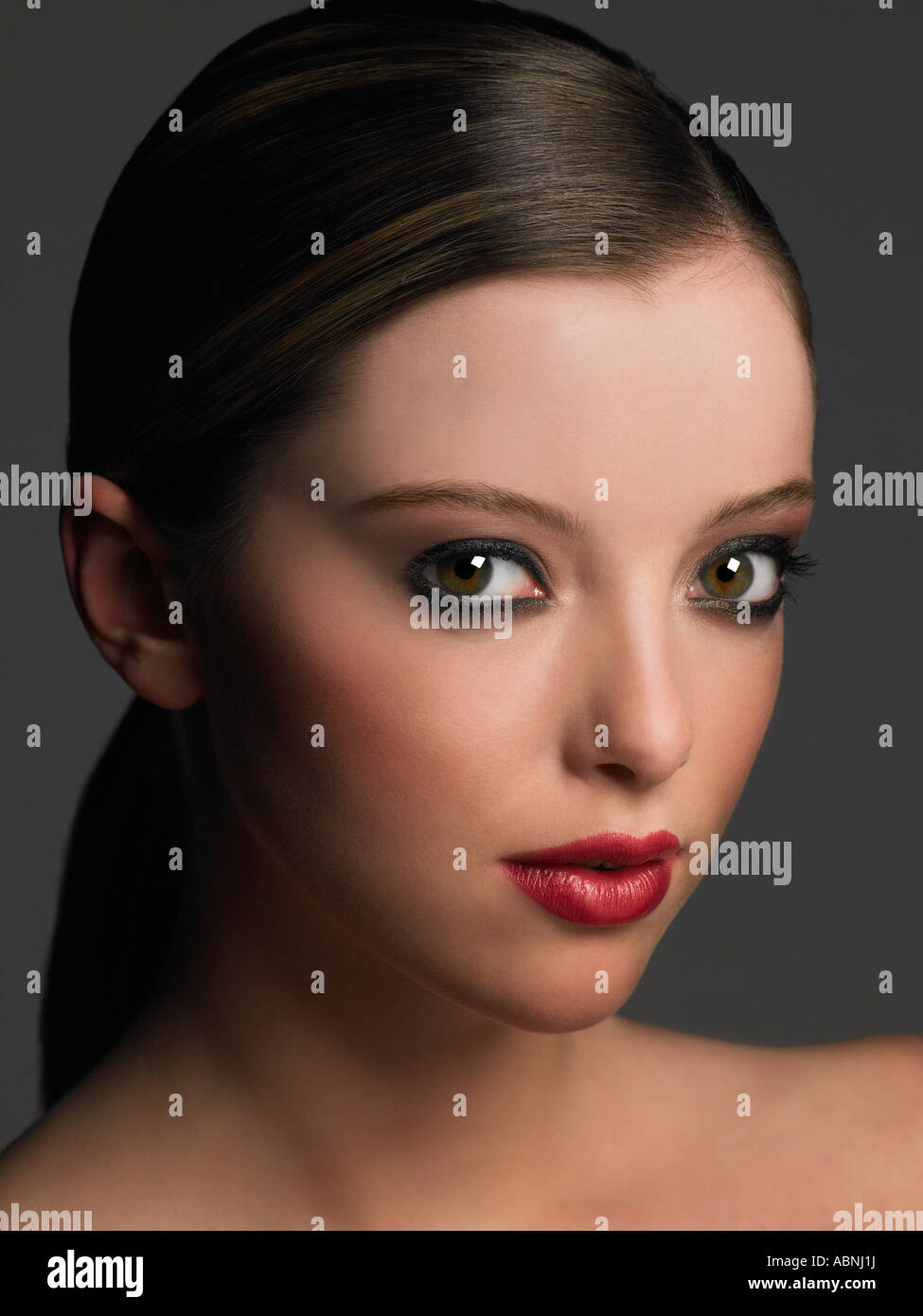15 year old girl face hi-res stock photography and images - Alamy
