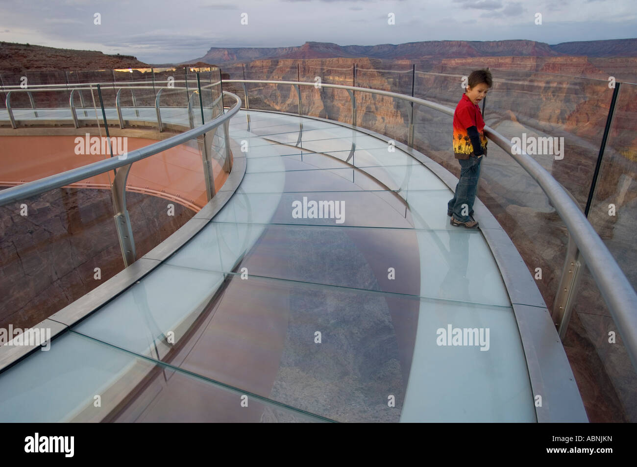 Skywalk, West Rim, Grand Canyon, Arizona, USA Stock Photo - Alamy