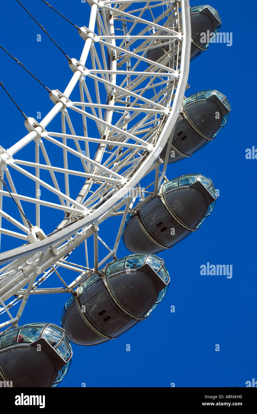 London Eye Pod, Southbank, London, England, UK, GB Stock Photo - Alamy