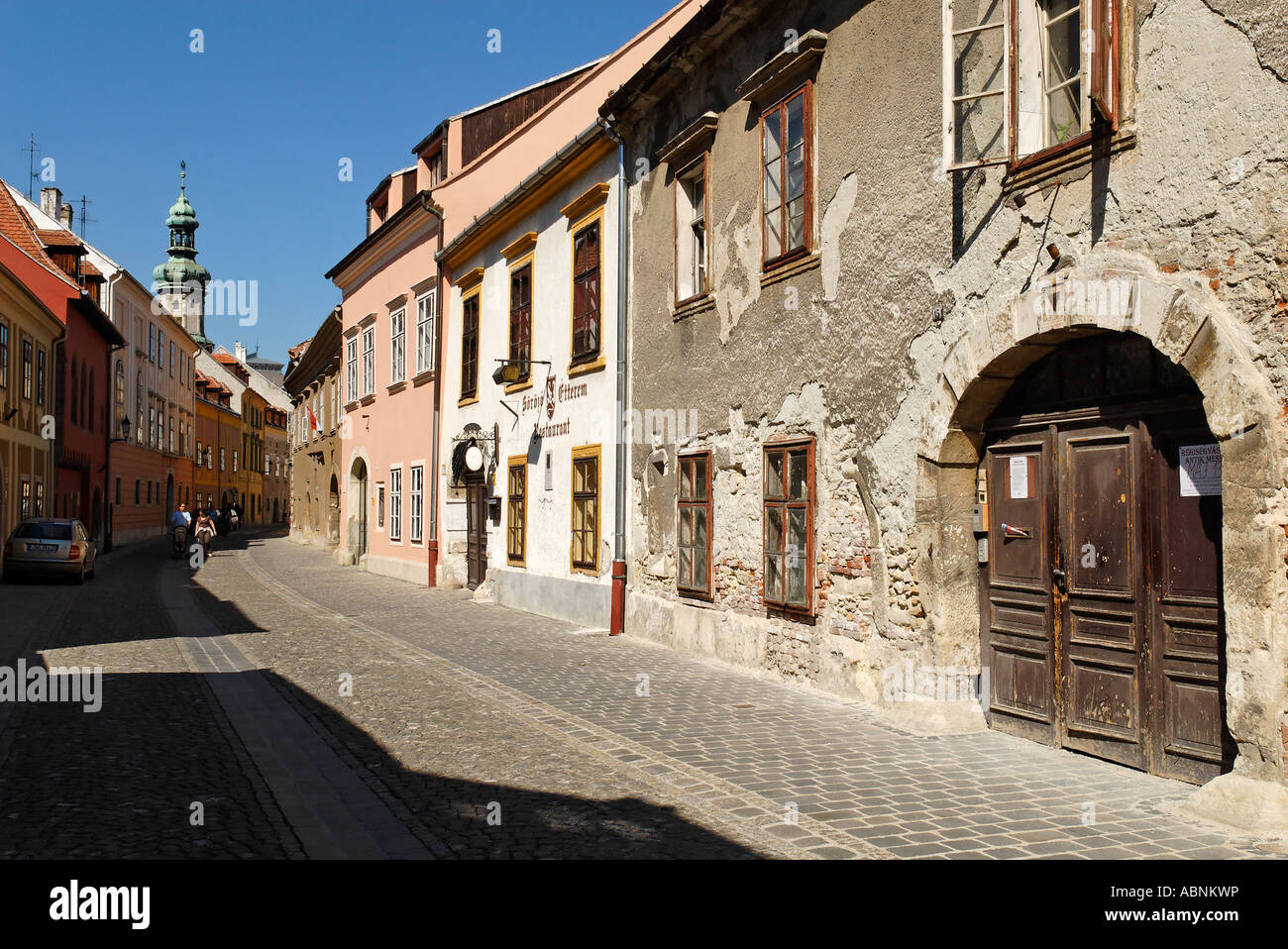 Sopron hungary city town architecture buildings hi-res stock ...