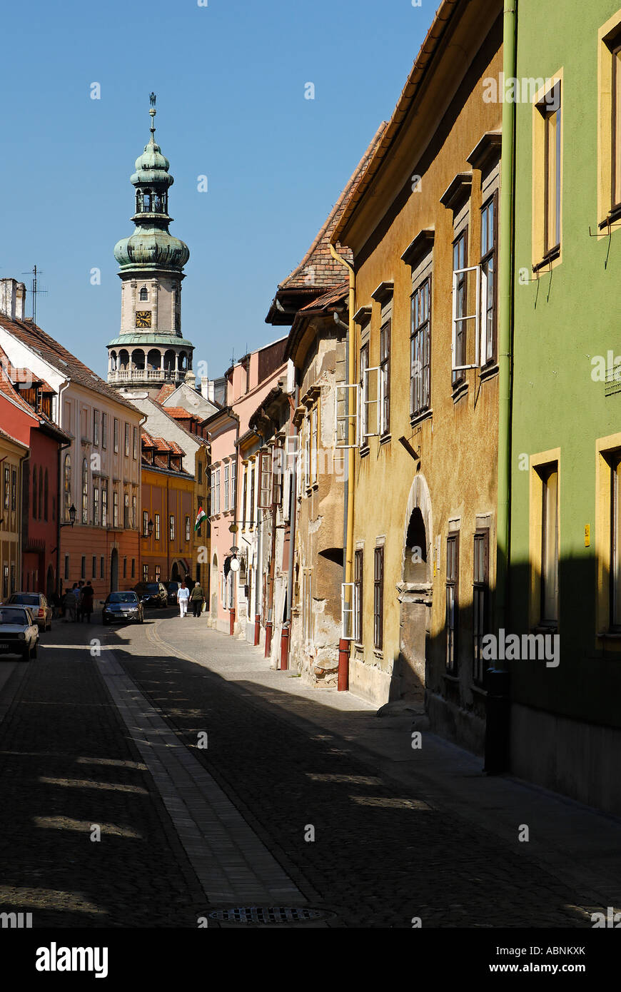 Sopron hungary city town architecture buildings hi-res stock ...