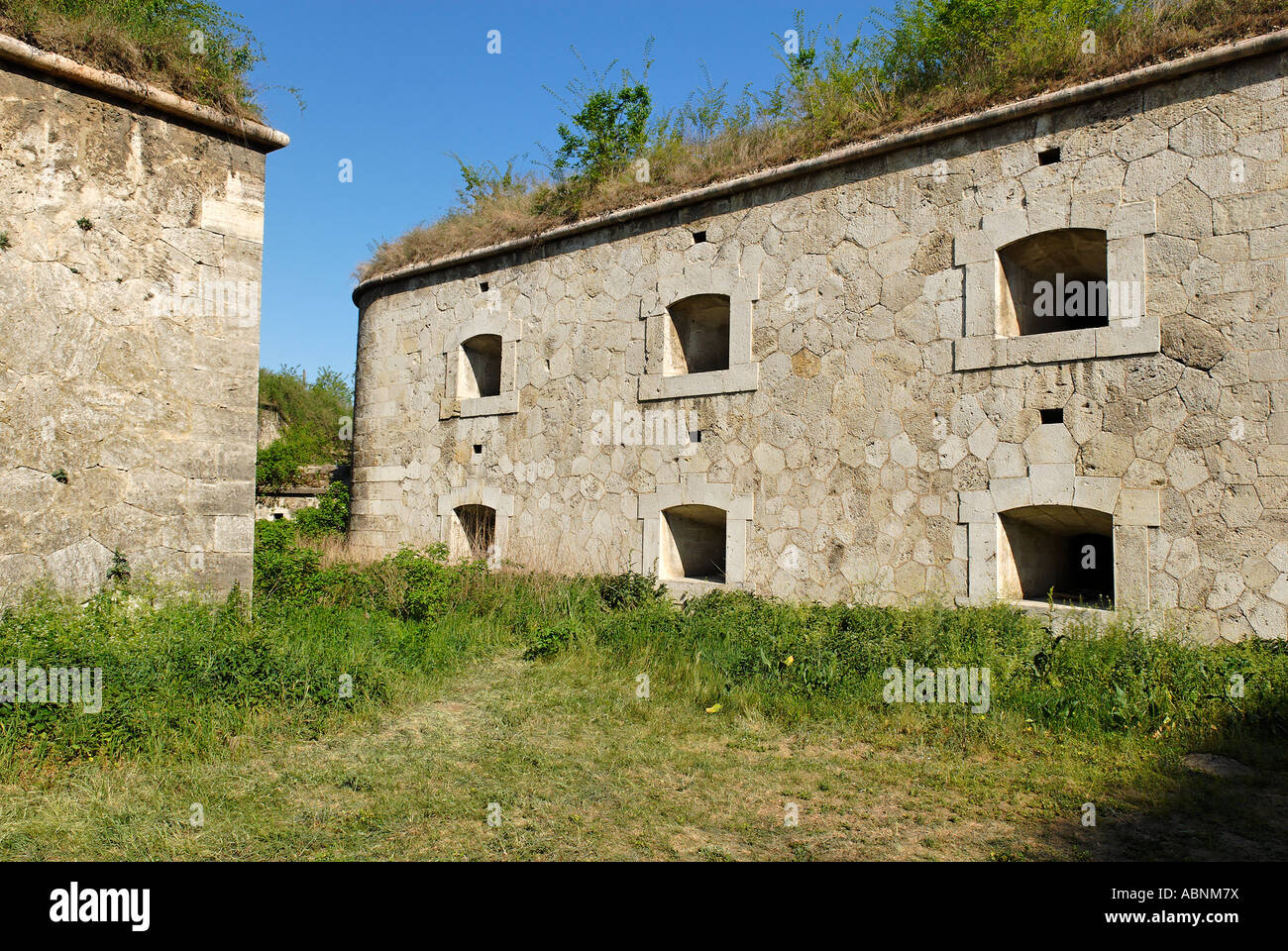 imperial austrian fortress of Monostor Fort Sandberg Komarom Hungaria ...