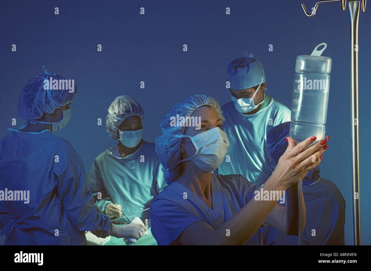 medical surgery studio scene Stock Photo - Alamy
