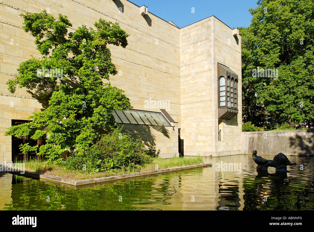 Neue Pinakothek Munich Bavaria Germany Stock Photo - Alamy