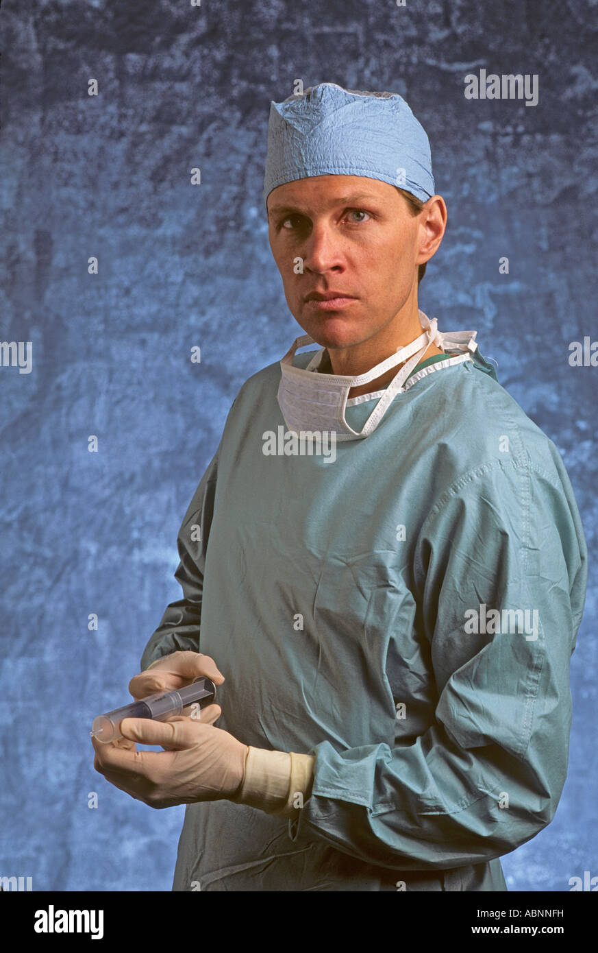 studio portrait of surgical doctor, physcian Stock Photo - Alamy