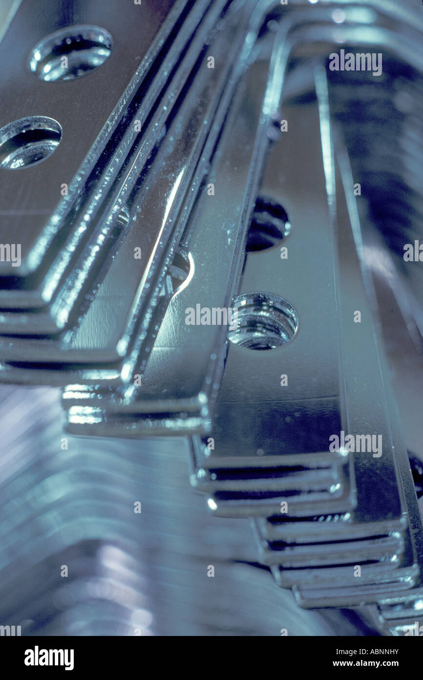 industrial detail, steel fabrication parts Stock Photo - Alamy