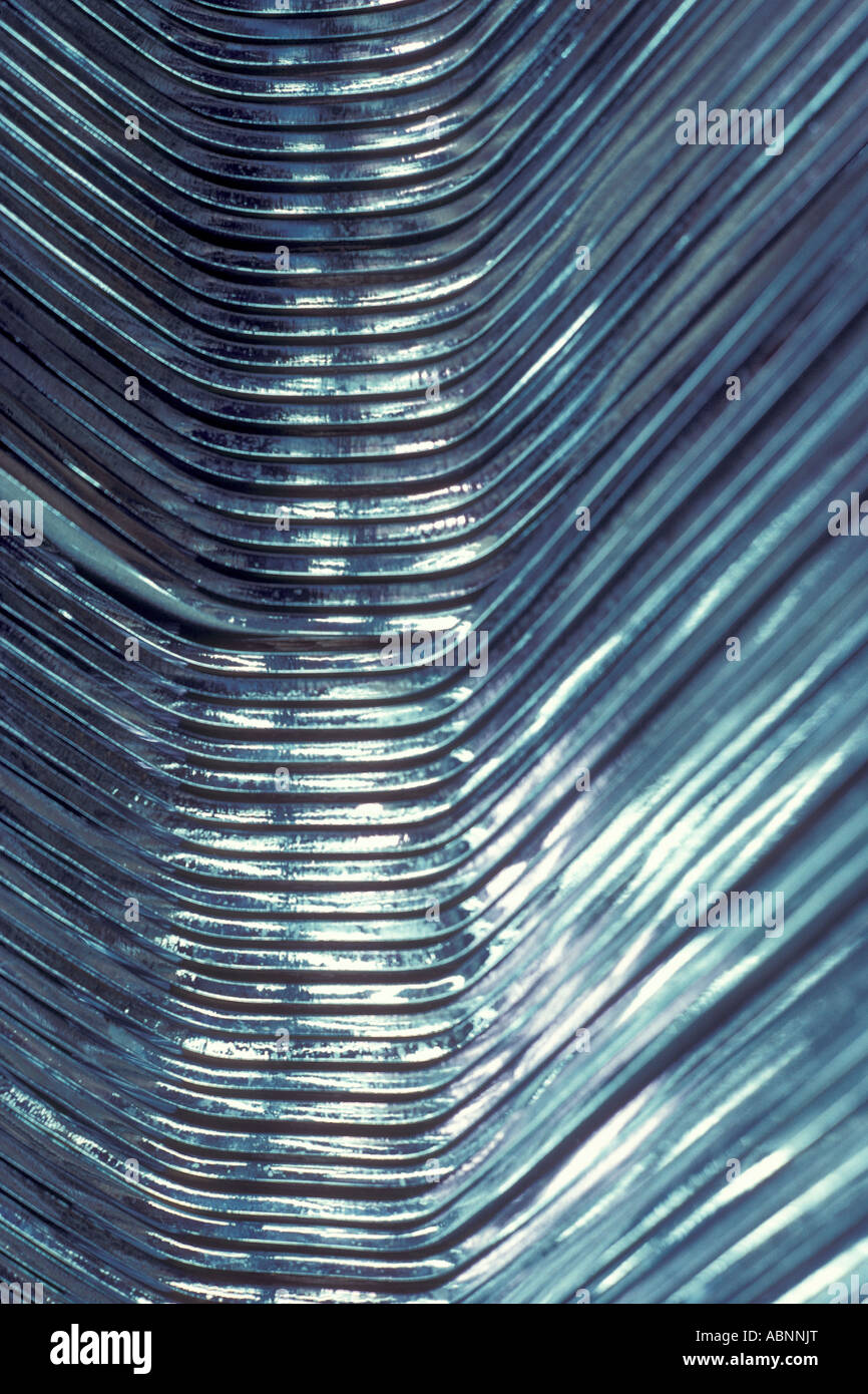 detail of steel parts, stacked Stock Photo - Alamy