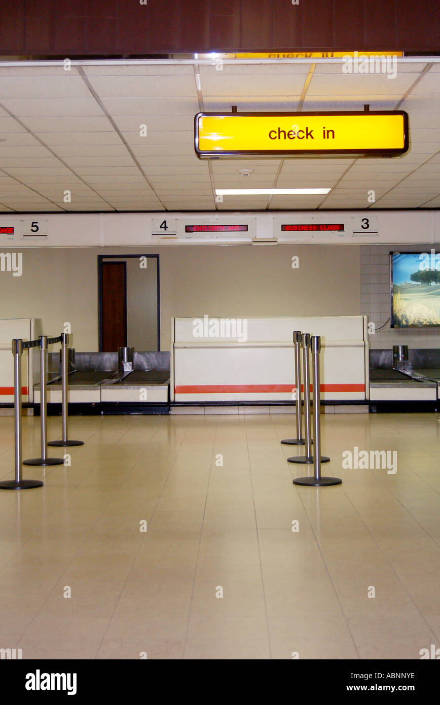 Airport Check In Stock Photo - Alamy