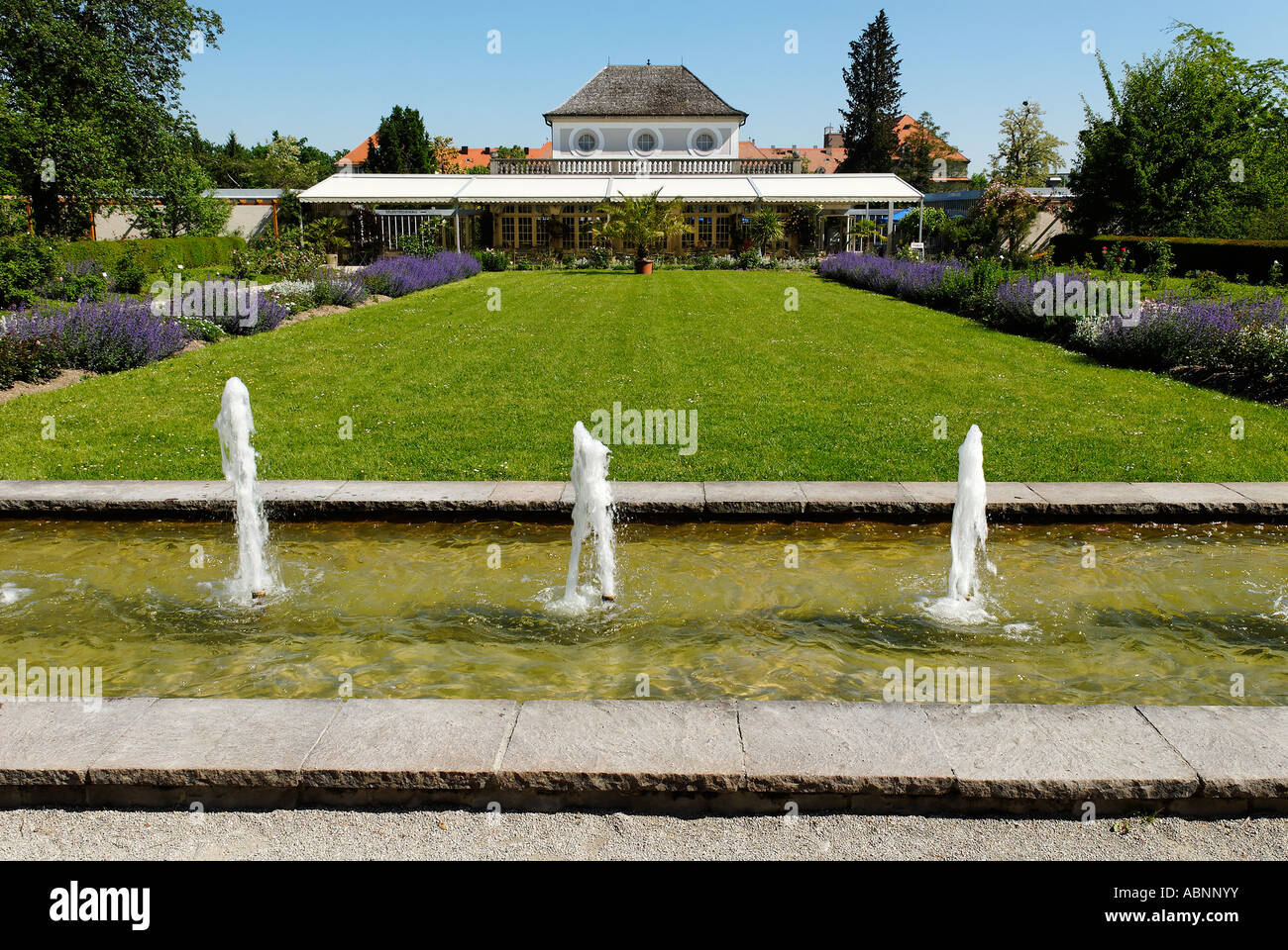 botanic garden Munich Bavaria Germany Stock Photo - Alamy