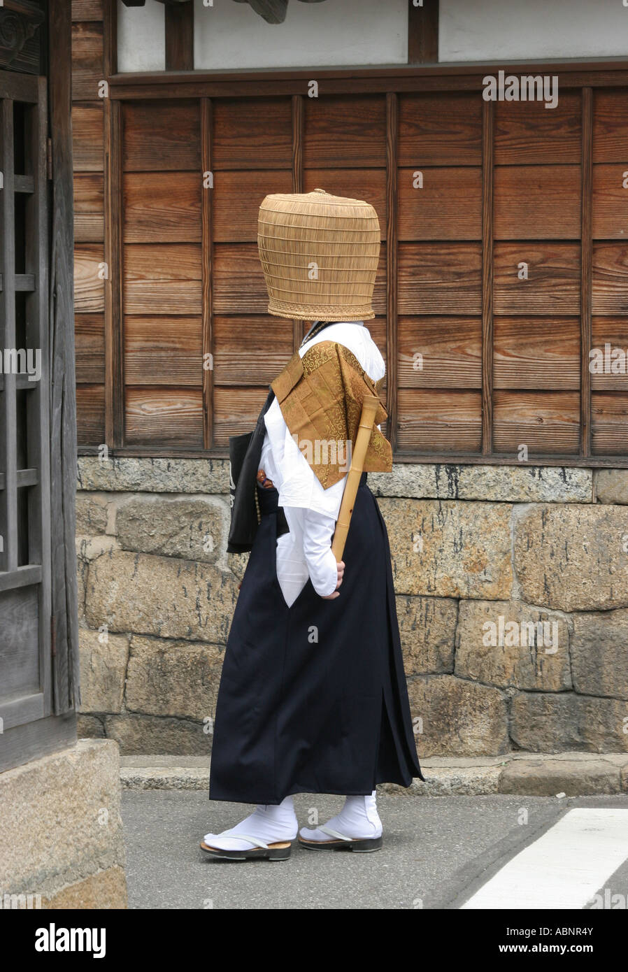 Komuso, tratition, Japan, shrine, religion Stock Photo - Alamy