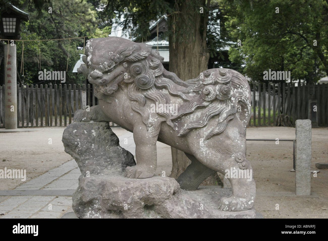 traditional statue, Japan, shrine, temple Stock Photo - Alamy