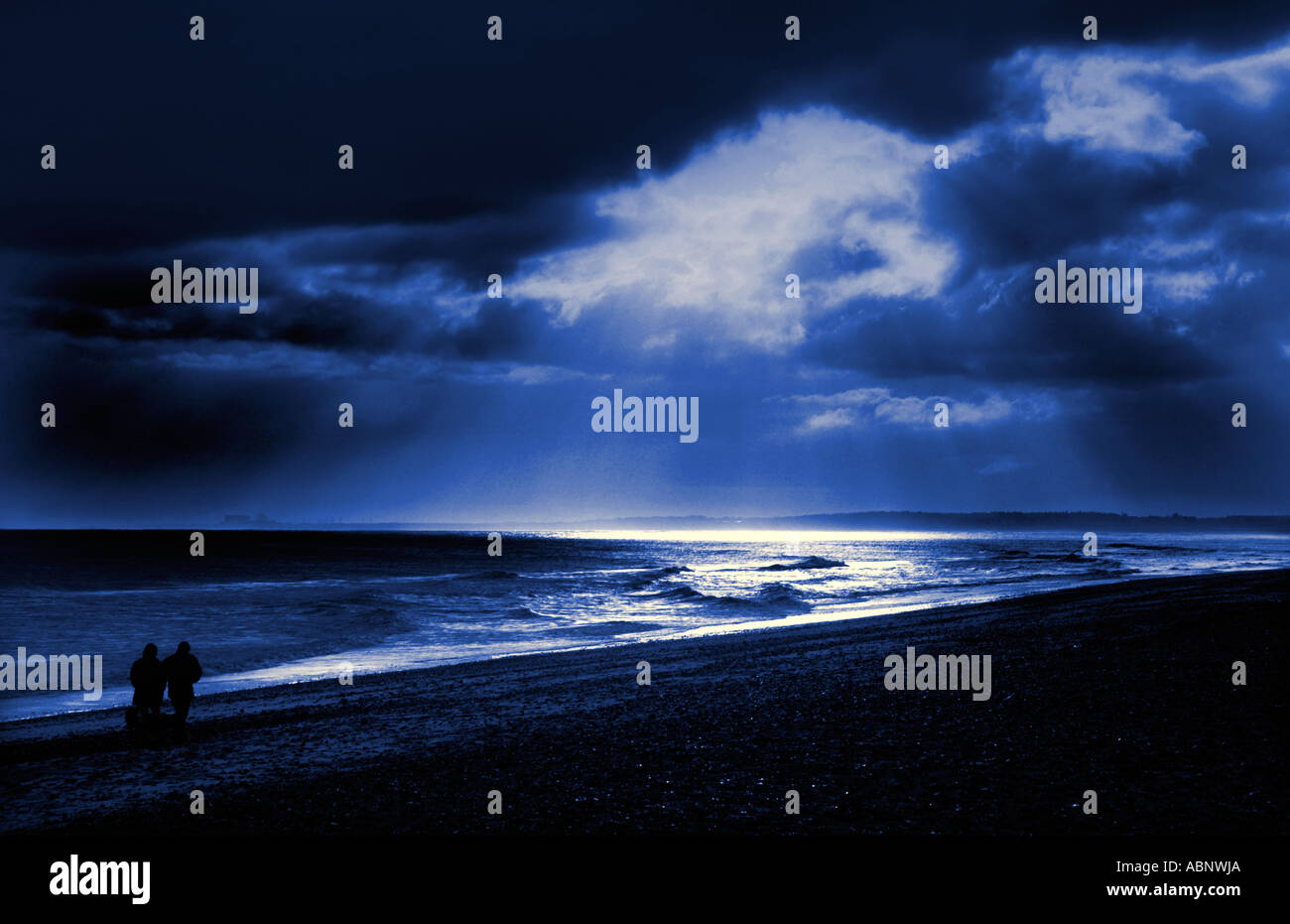 coastal scene Covehithe Suffolk Stock Photo - Alamy