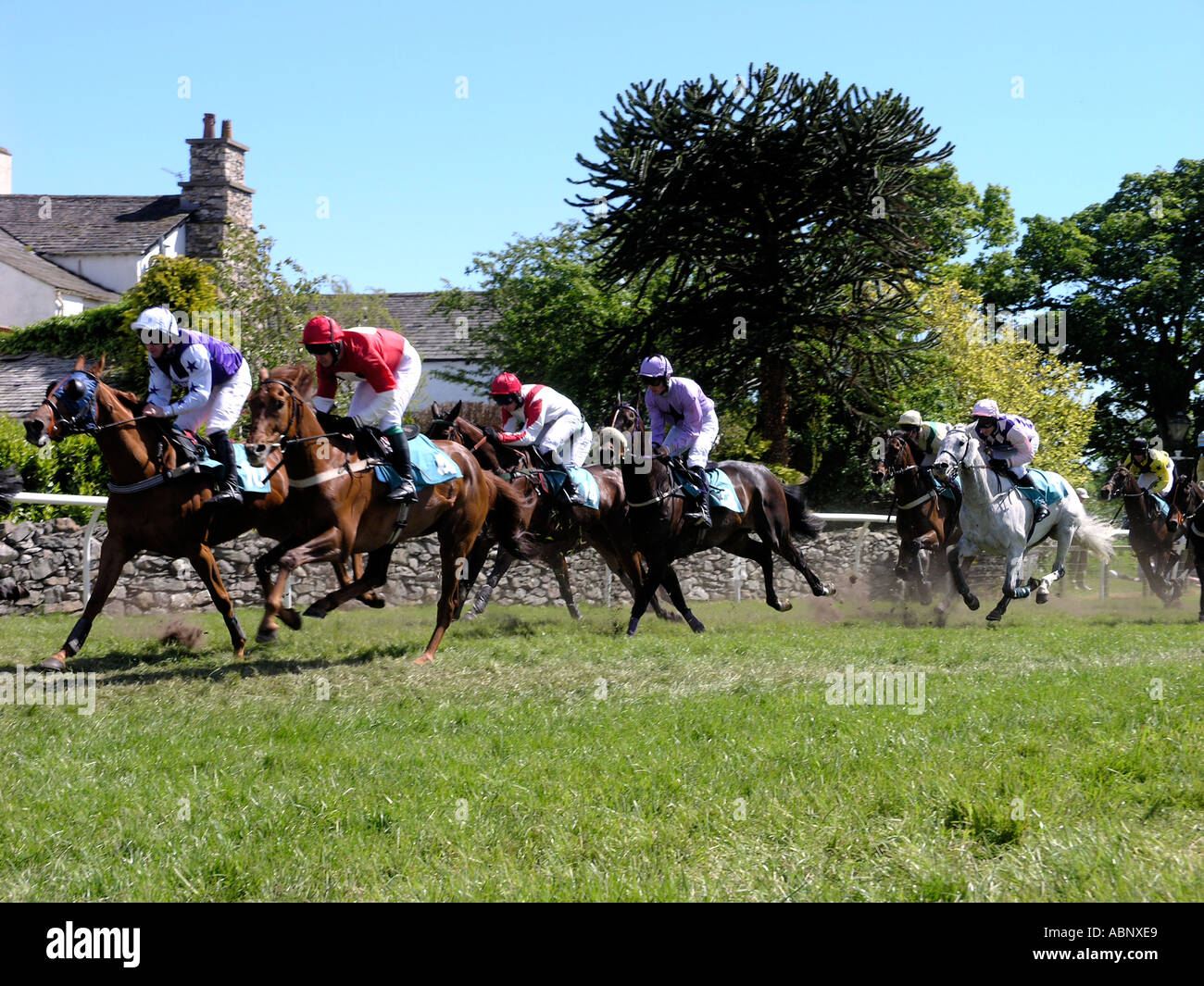 Cartmel racecourse hi-res stock photography and images - Alamy