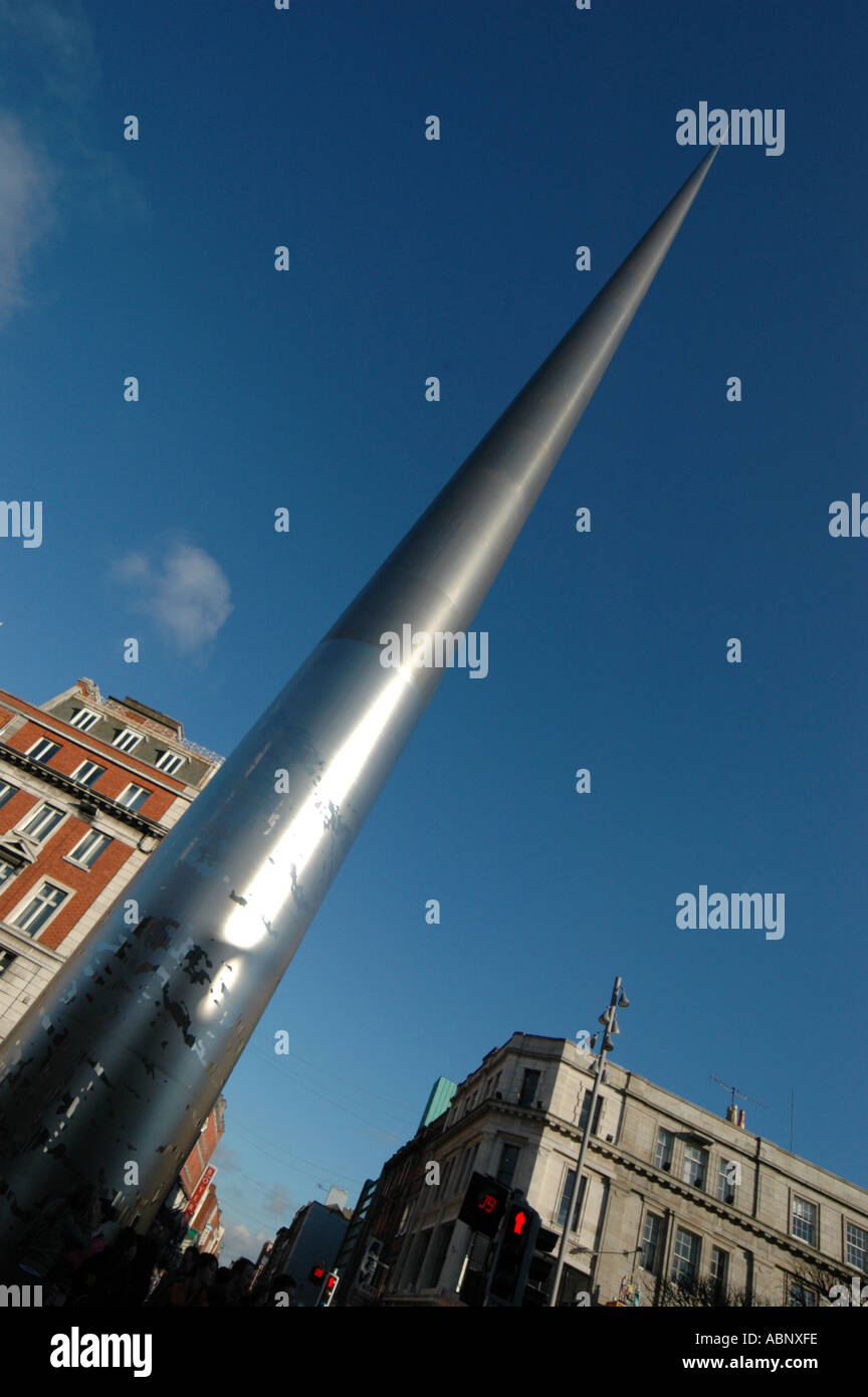 The Spire of Dublin on O Connell Street Stock Photo - Alamy