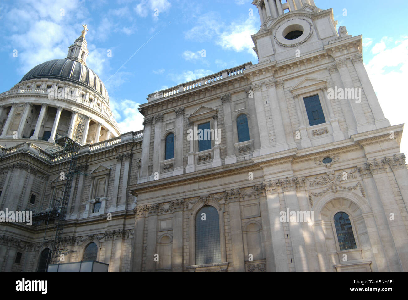 St Paul s Cathedral viewed from Paternoster Square Stock Photo - Alamy