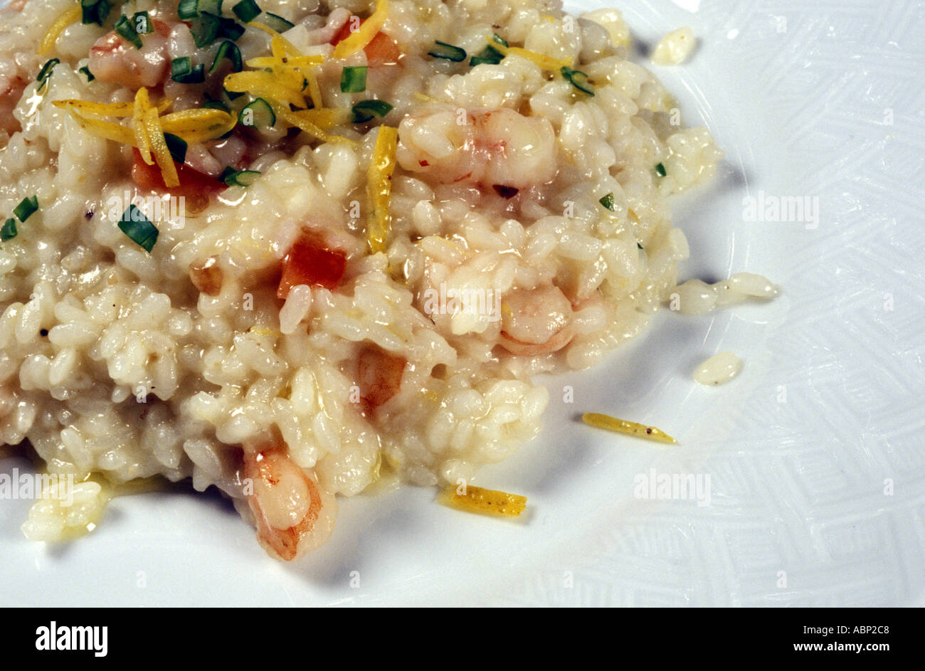 Rice with crayfish Stock Photo - Alamy