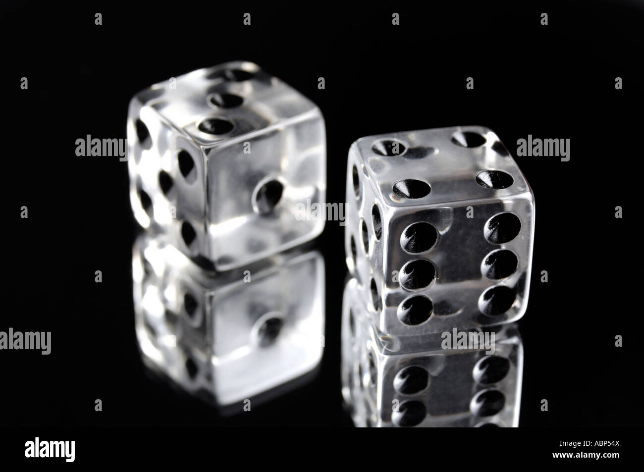 Transparent dice hi-res stock photography and images - Alamy