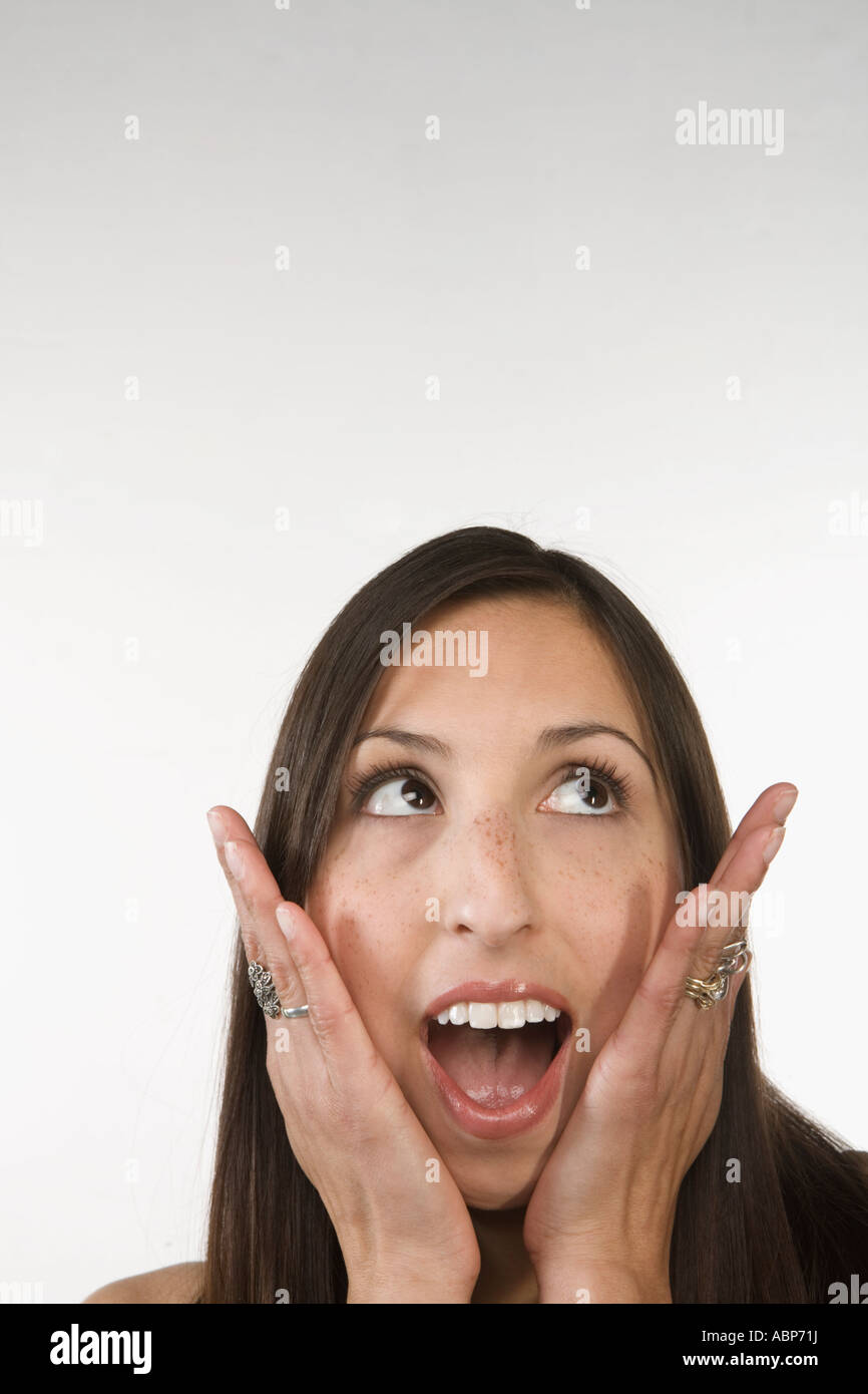 Human gasping hi-res stock photography and images - Alamy