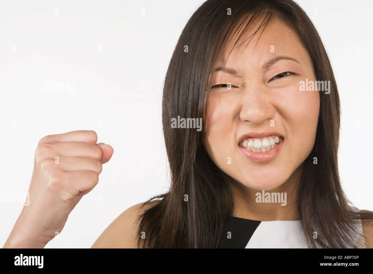 Woman growling hi-res stock photography and images - Alamy