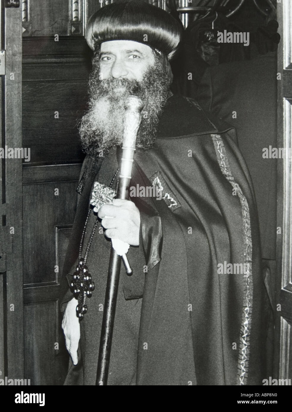 Coptic Pope Shenouda Stock Photo - Alamy