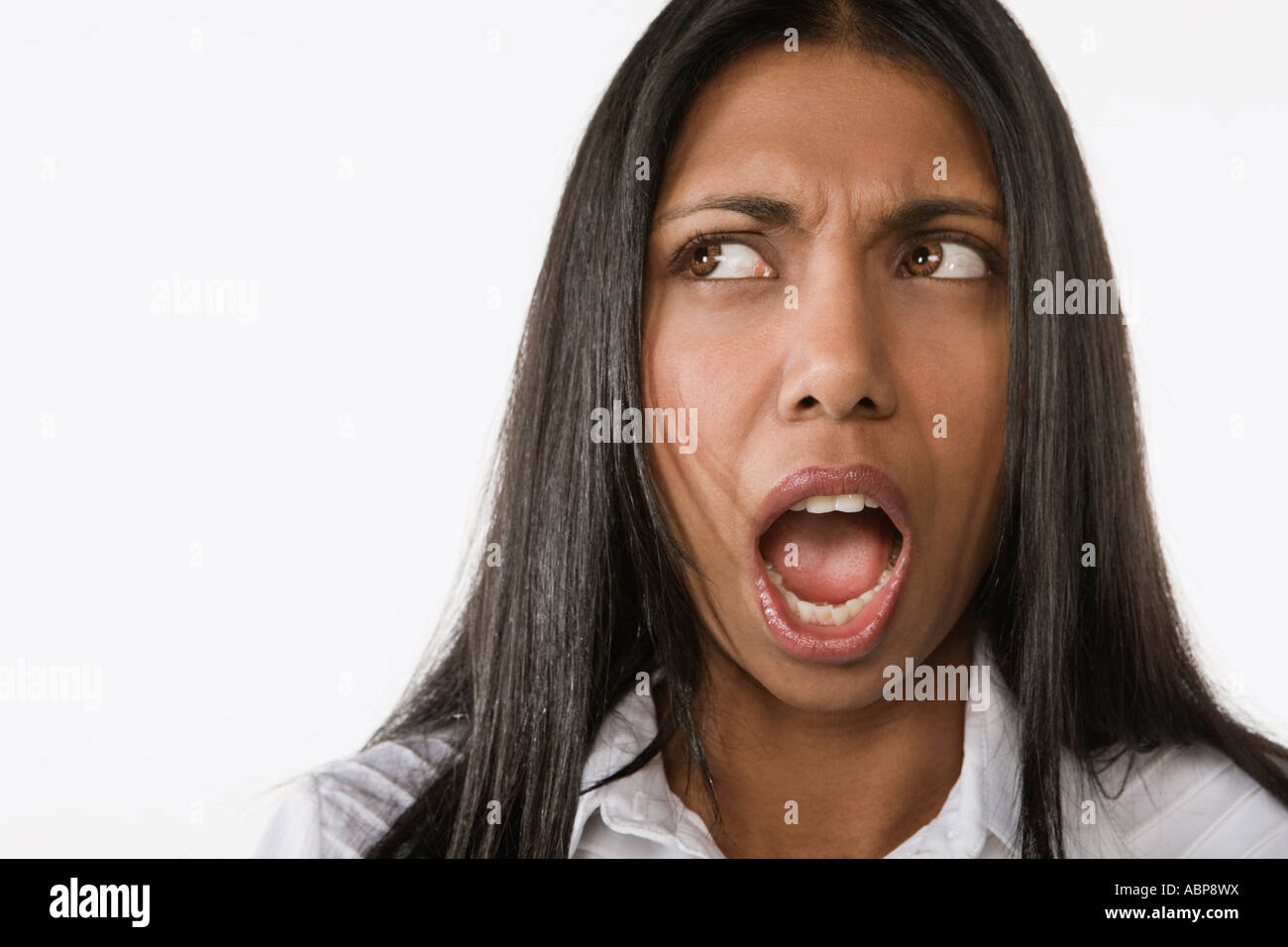 Human gasping hi-res stock photography and images - Alamy