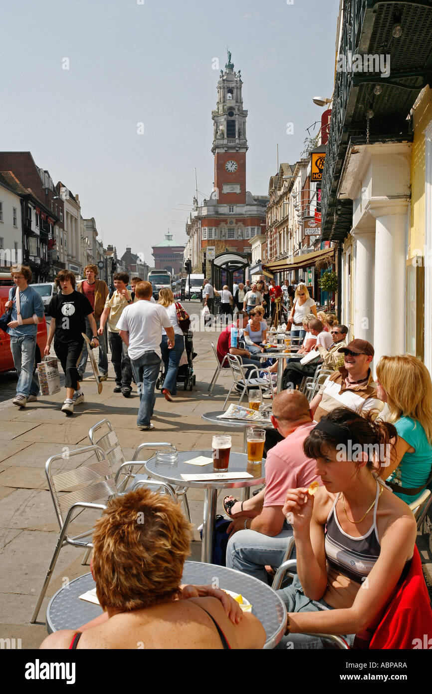 Colchester town centre high street hi-res stock photography and images ...