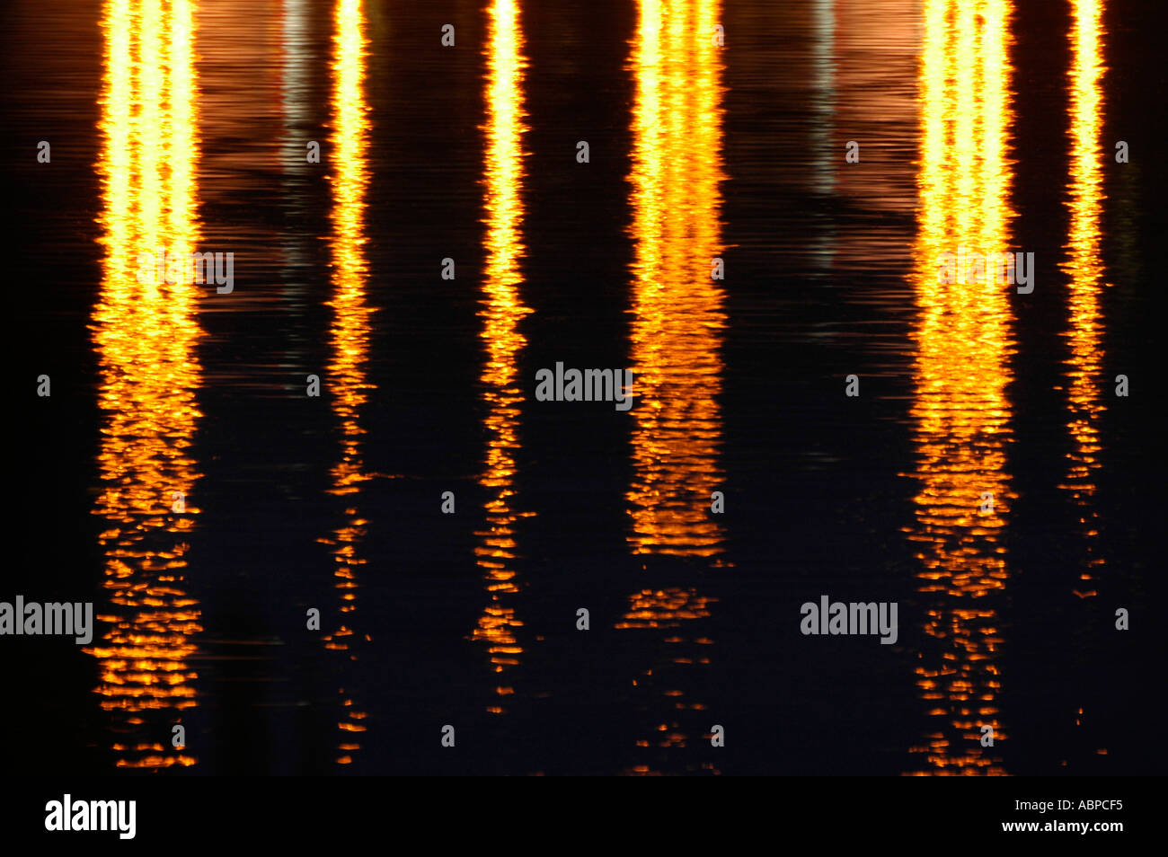 light reflecting on the water Stock Photo - Alamy