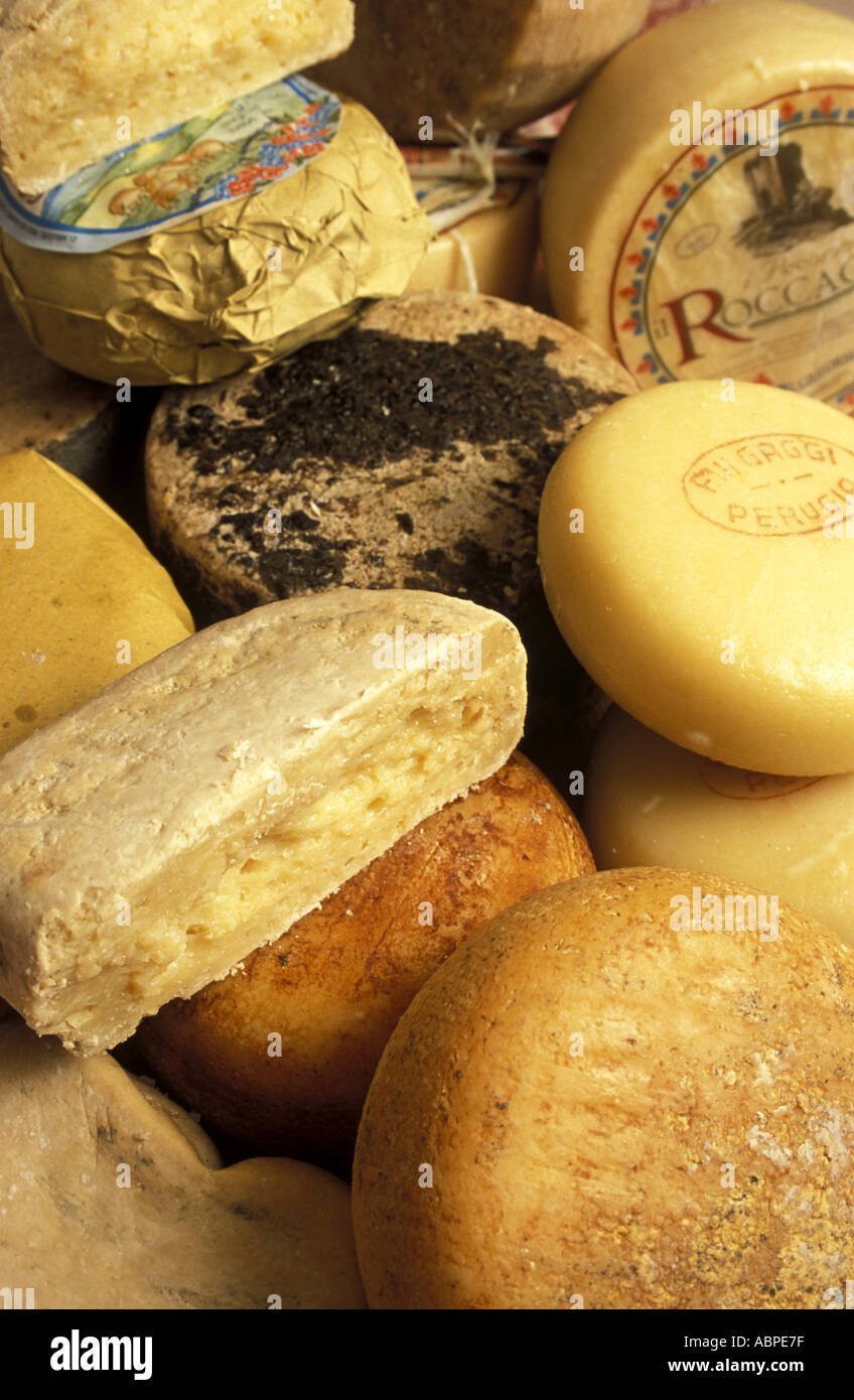 Selection of cheese Stock Photo - Alamy