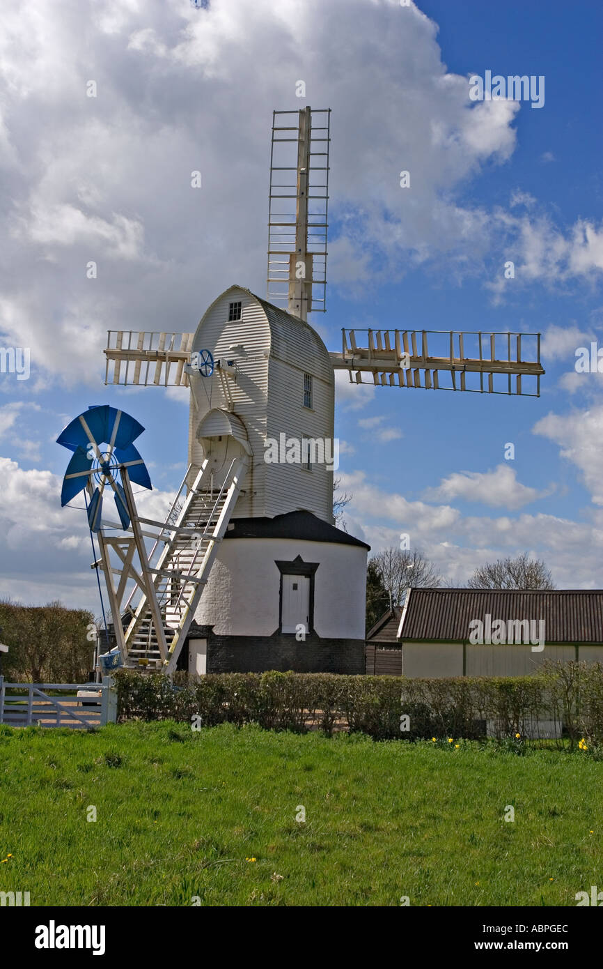 Saxtead windmill hi-res stock photography and images - Alamy