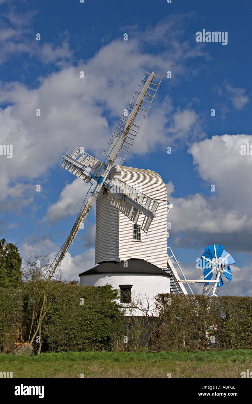 Saxtead green windmill hi-res stock photography and images - Alamy