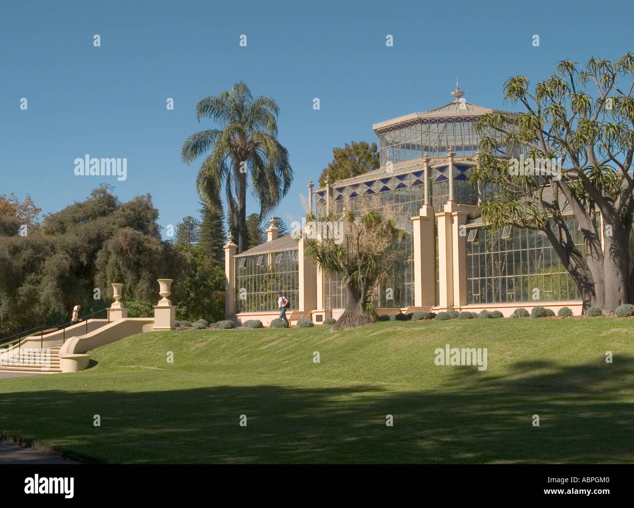 PALM HOUSE, ROYAL BOTANICAL GARDENS, ADELAIDE, SOUTH AUSTRALIA Stock ...