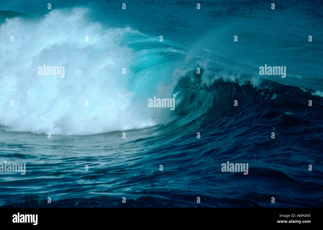 Atlantic Ocean. Waves breaking on the Sea Stock Photo - Alamy