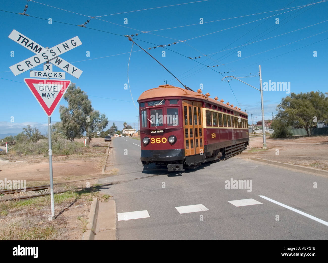 Adelaide tram glenelg hi-res stock photography and images - Alamy