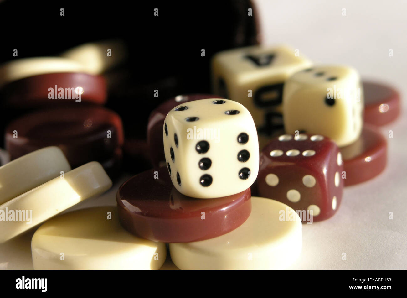 Board game die hi-res stock photography and images - Alamy