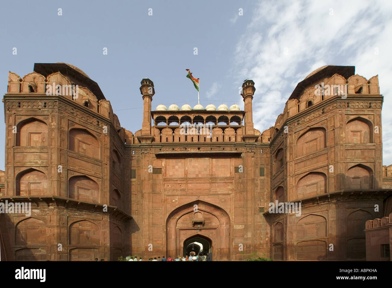 AAD79014 Main Lahori Gate Red Fort Delhi India Stock Photo - Alamy