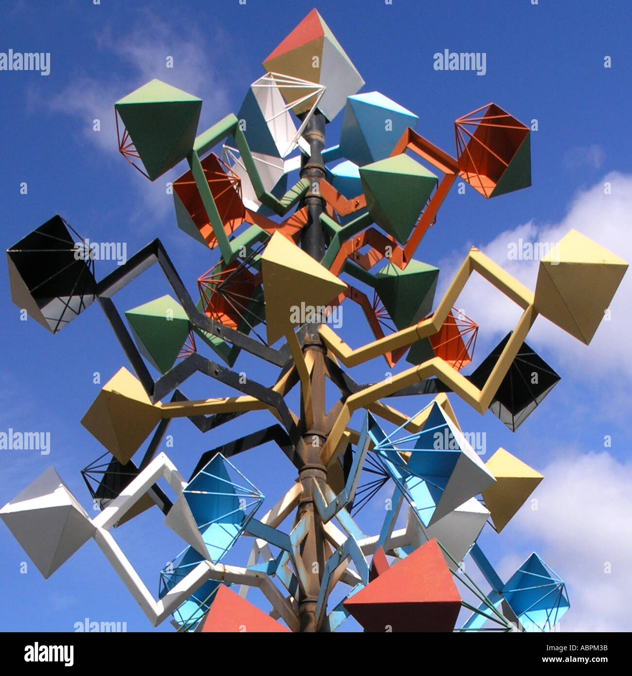 Wind Statue Art by Cesar Manrique Spanish Artist Stock Photo - Alamy