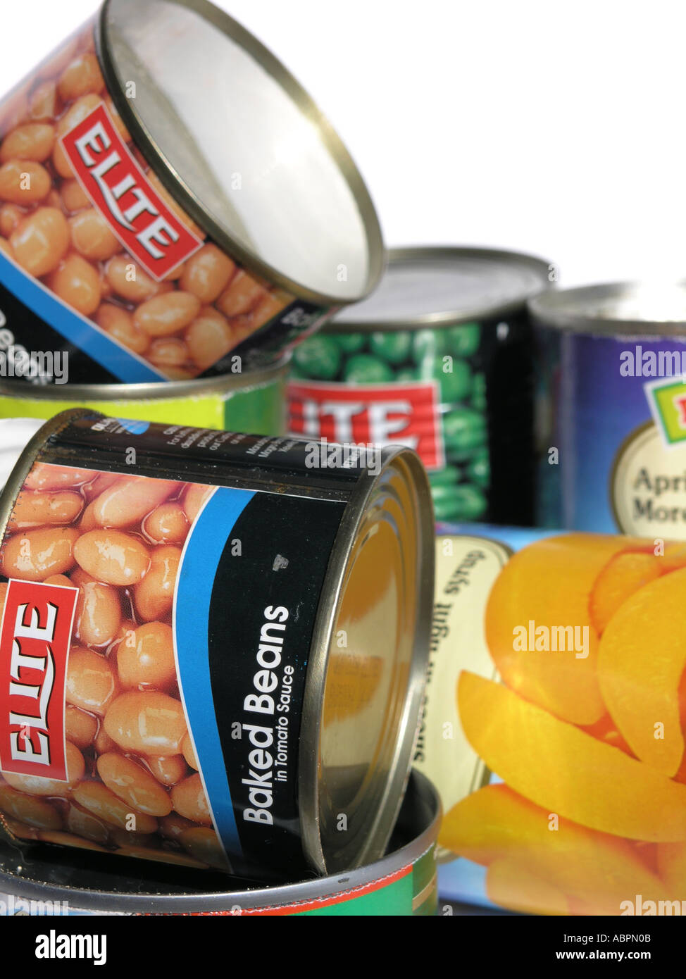 canned food products Stock Photo - Alamy