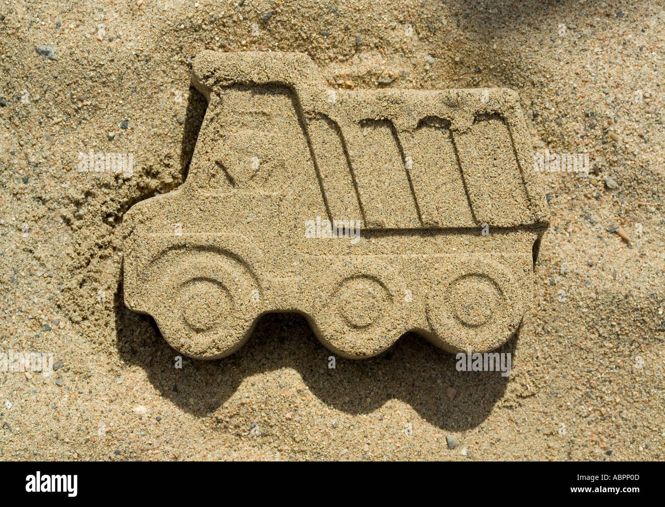 truck on sand Stock Photo - Alamy