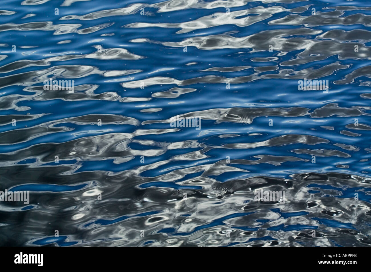 reflections on water surface Stock Photo - Alamy