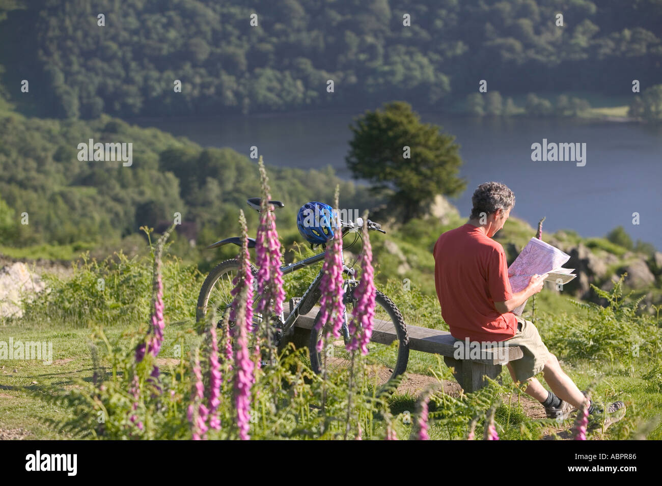 Map of grasmere hi-res stock photography and images - Alamy
