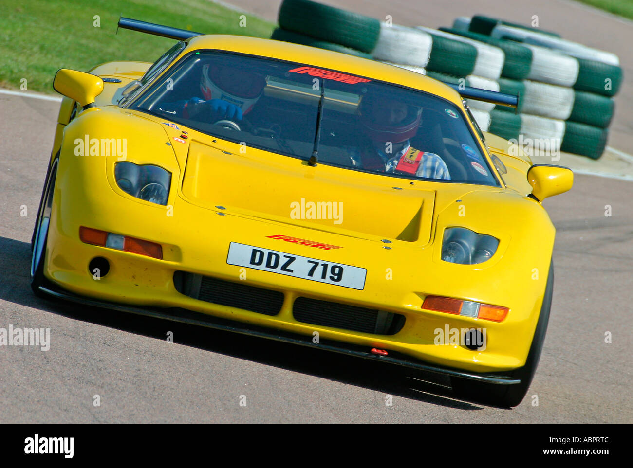GTD R42 passes through the chicane at Goodwood Motor Circuit, Sussex ...