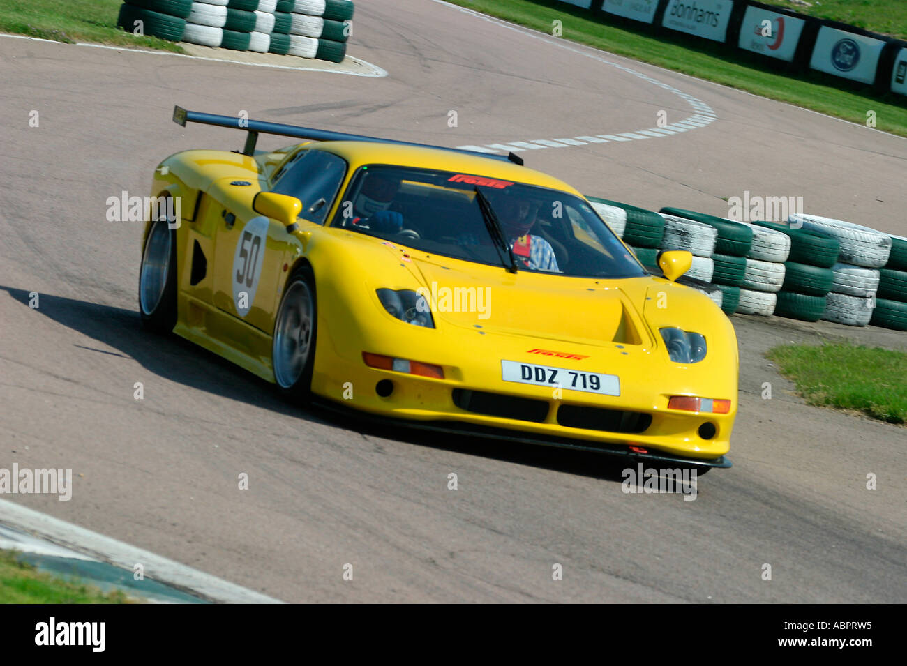 GTD R42 passes through the chicane at Goodwood Motor Circuit, Sussex ...