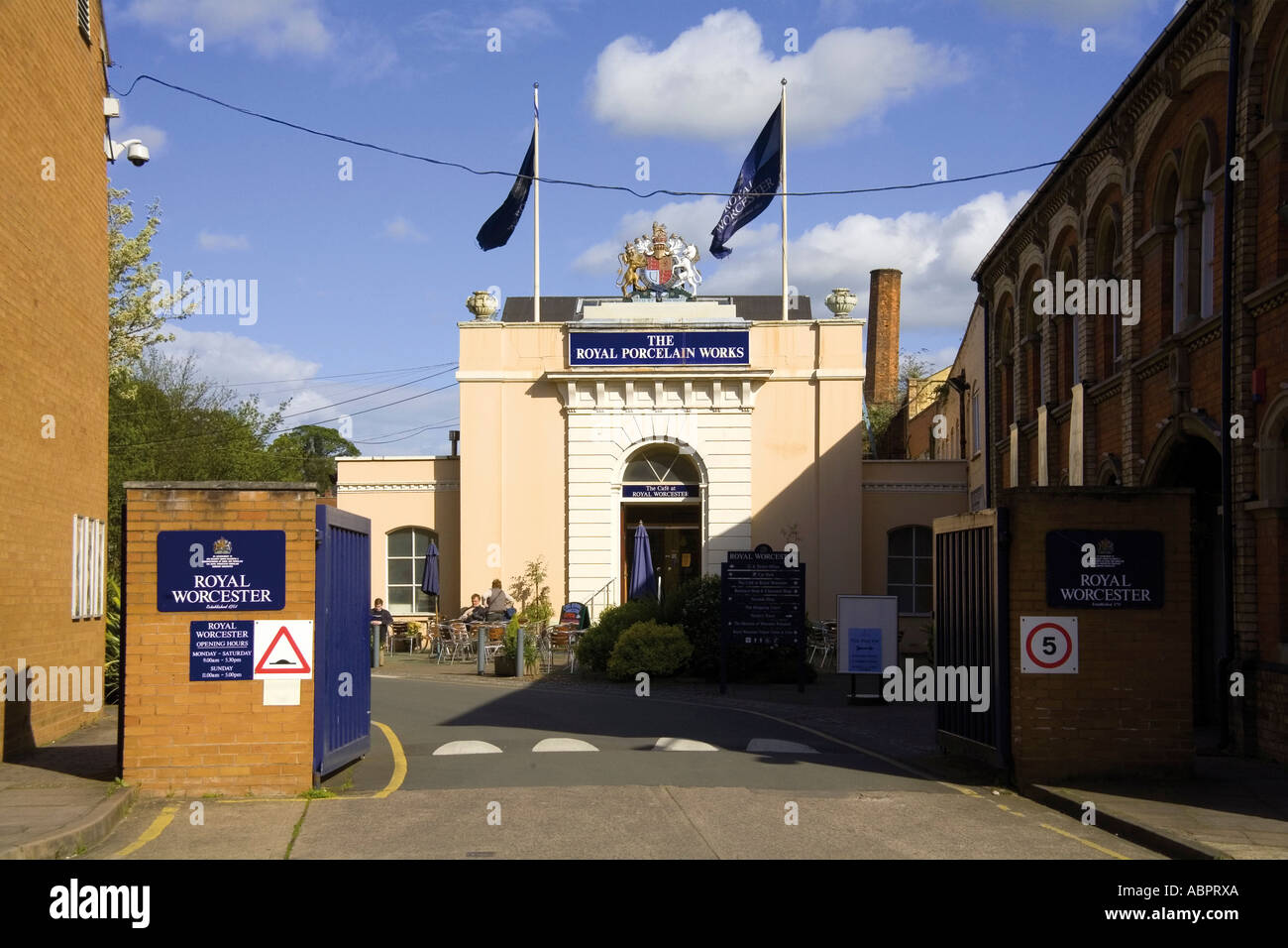 Royal Worcester Porcelain Factory City of Worcester Worcestershire ...