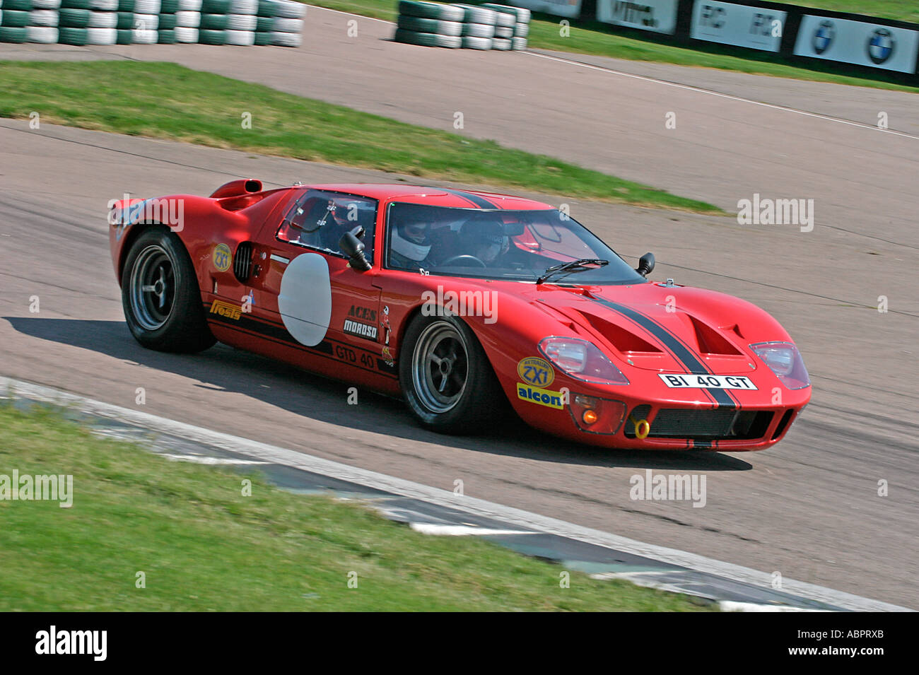 Ford GTD40 B140GT at the Goodwood Motor Circuit, Sussex, England Stock ...