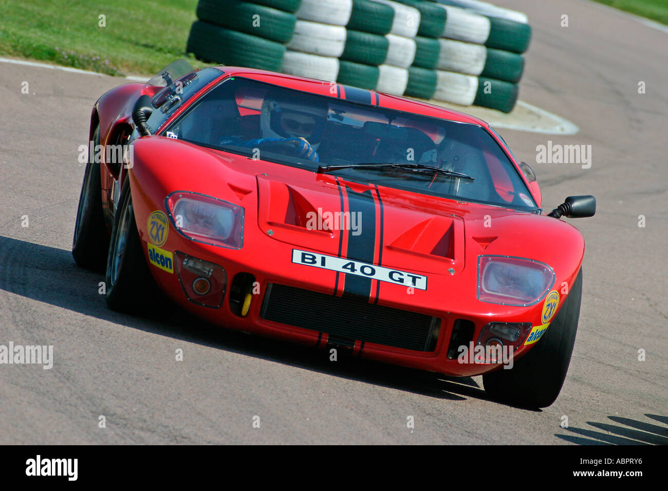 Ford GTD40 B140GT at the Goodwood Motor Circuit, Sussex, England Stock ...