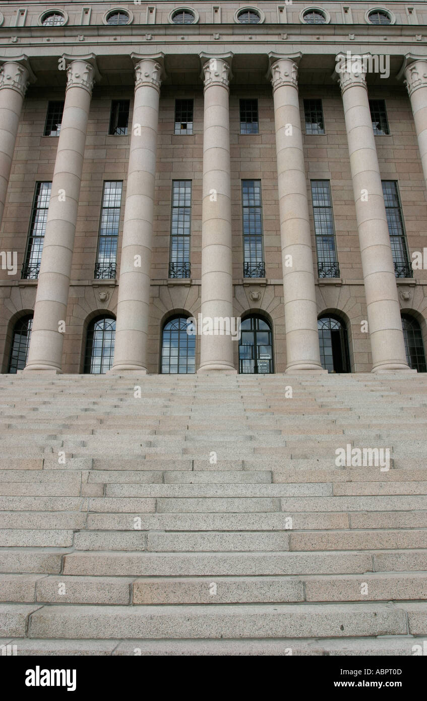 Parliament House Building in Helsinki Finland Stock Photo - Alamy