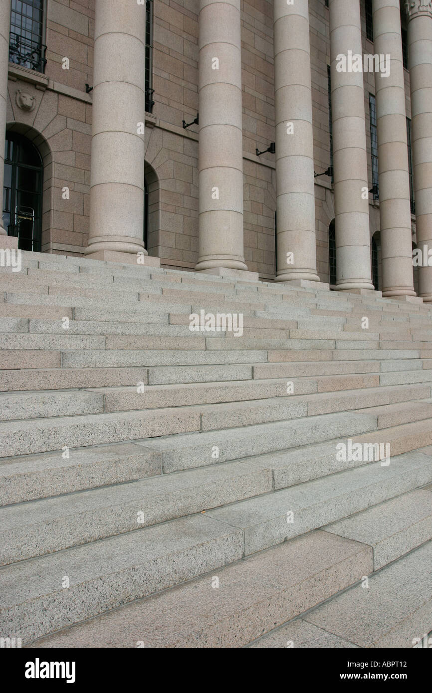 Parliament House Building in Helsinki Finland Stock Photo - Alamy