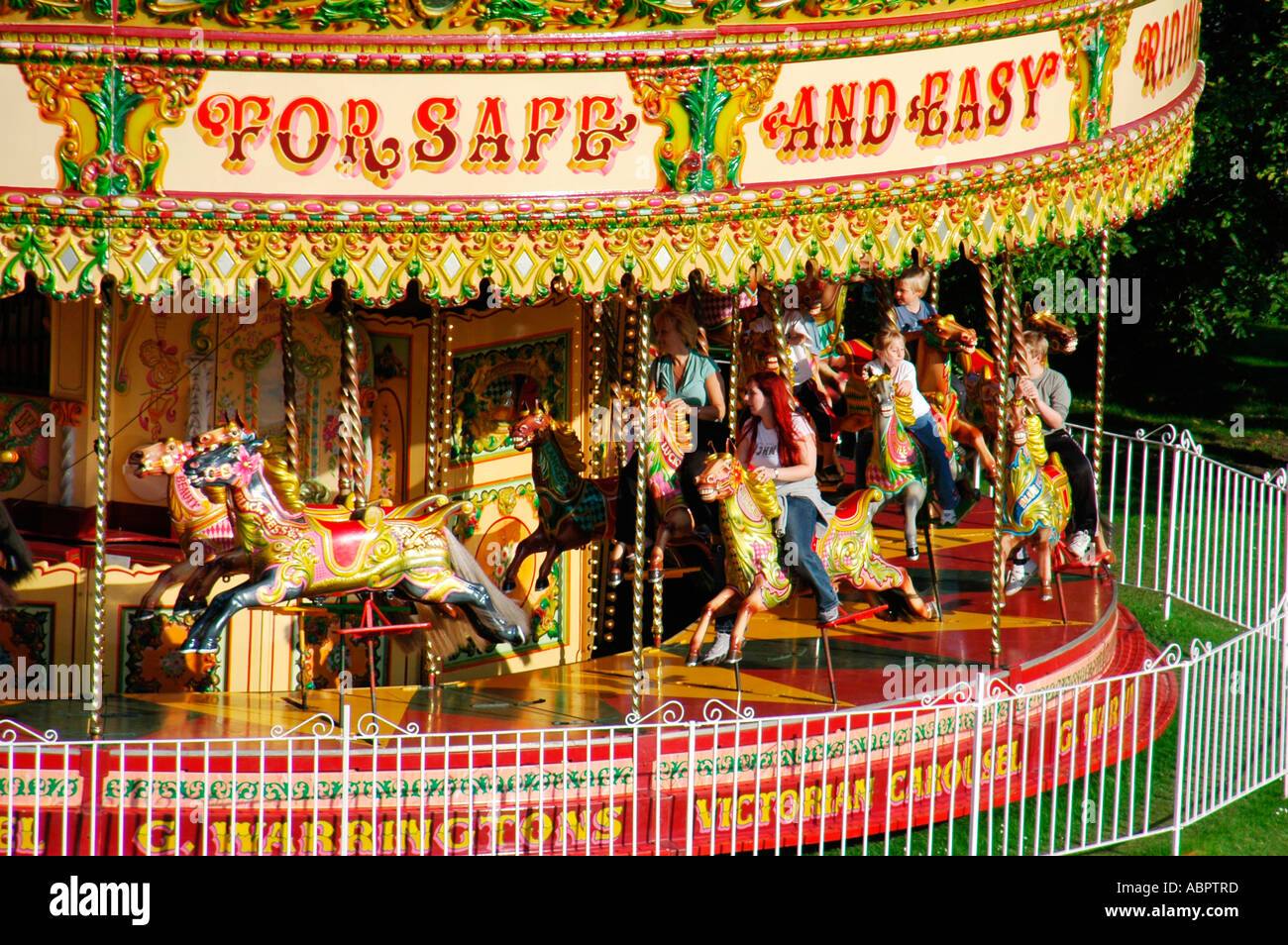 Carousel, York, North Yorkshire, UK Stock Photo - Alamy