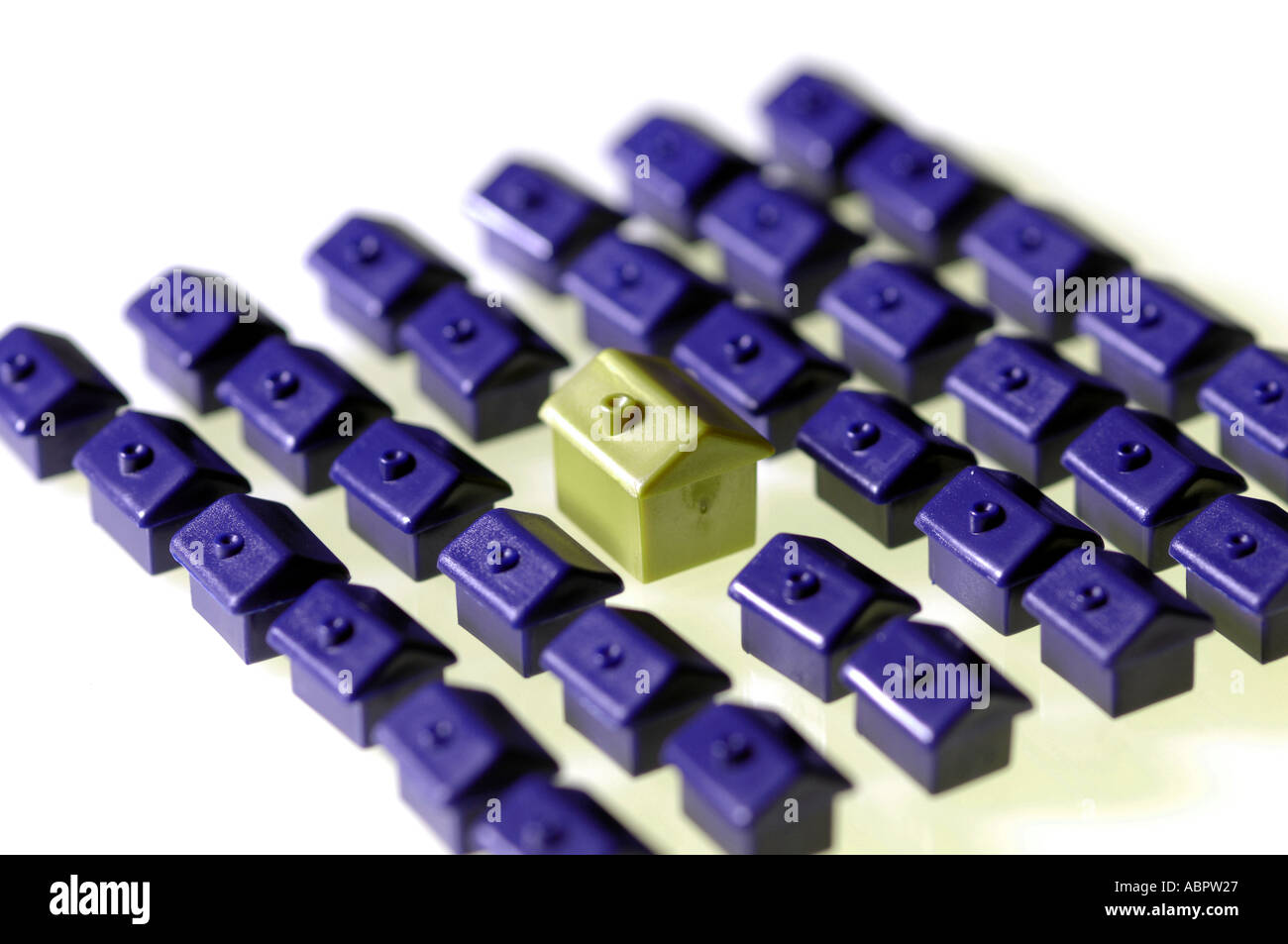 Monopoly houses and hotels hi-res stock photography and images - Alamy