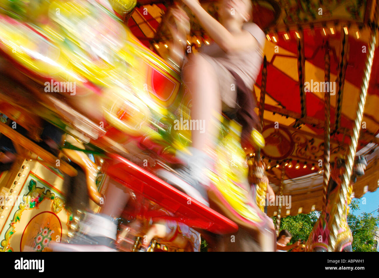 Carousel horse, York, North Yorkshire, UK Stock Photo - Alamy